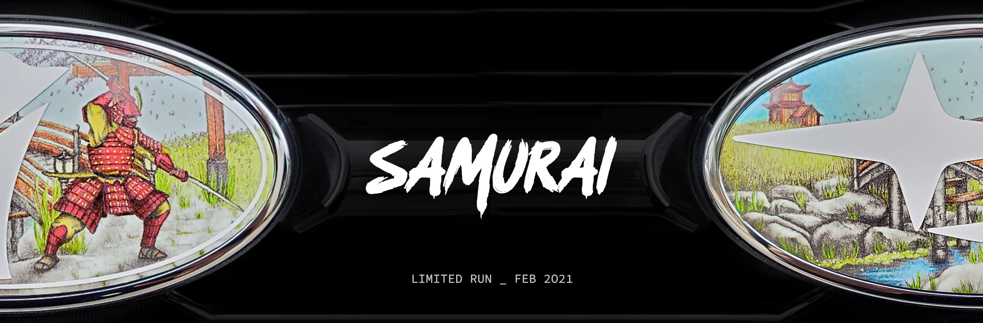 Samurai - Limited Edition Subaru Badges - AutoCity Imports